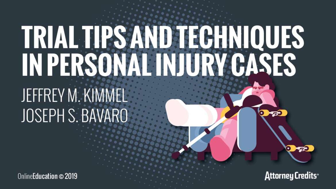 New CLE on Tips for Trial Attorneys - CLE Blog