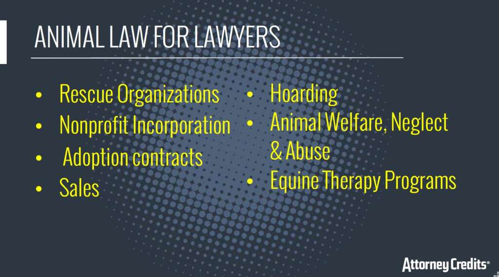 New CLE on Animal Law for Attorneys - CLE Blog